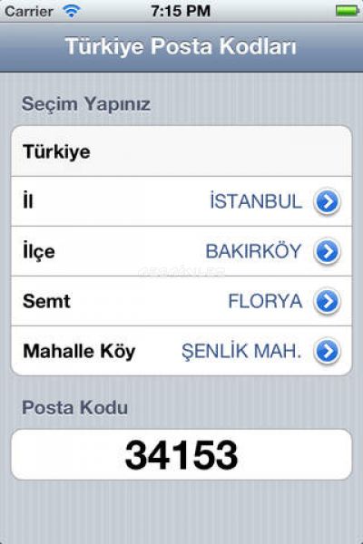 Posta Kodu İndir (iPhone ve iPad) - Gezginler Mobil